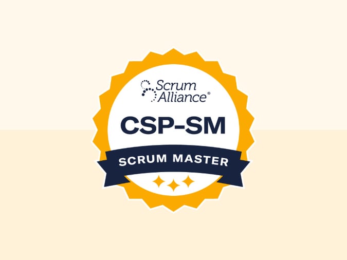 Certified Scrum Professional Scrum Master (CSP-SM)